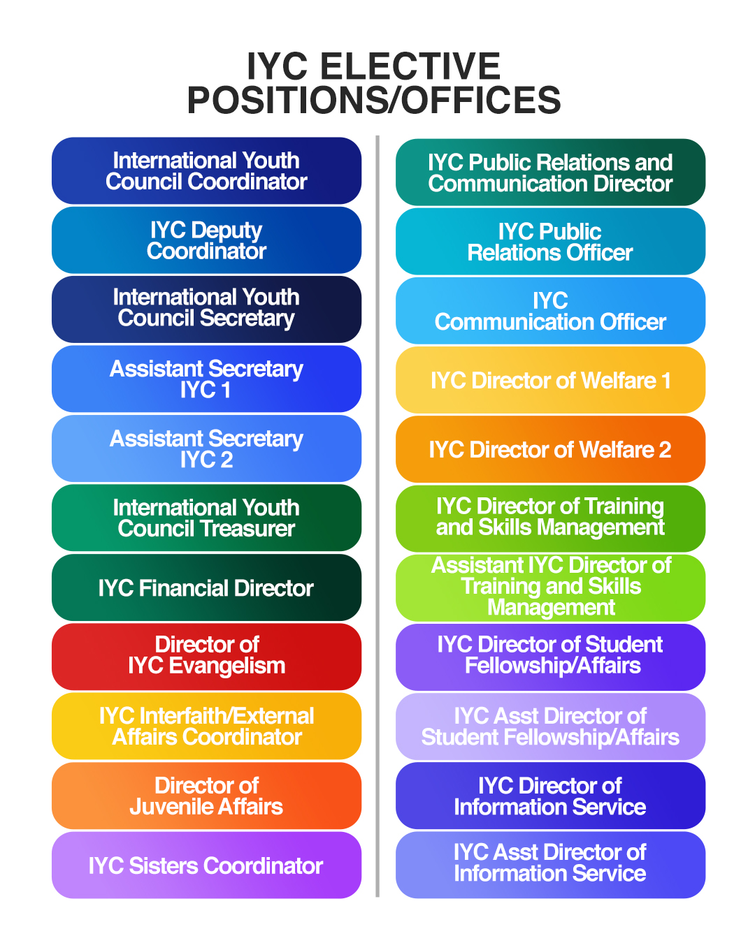2025 INTERNATIONAL YOUTH COUNCIL ELECTION